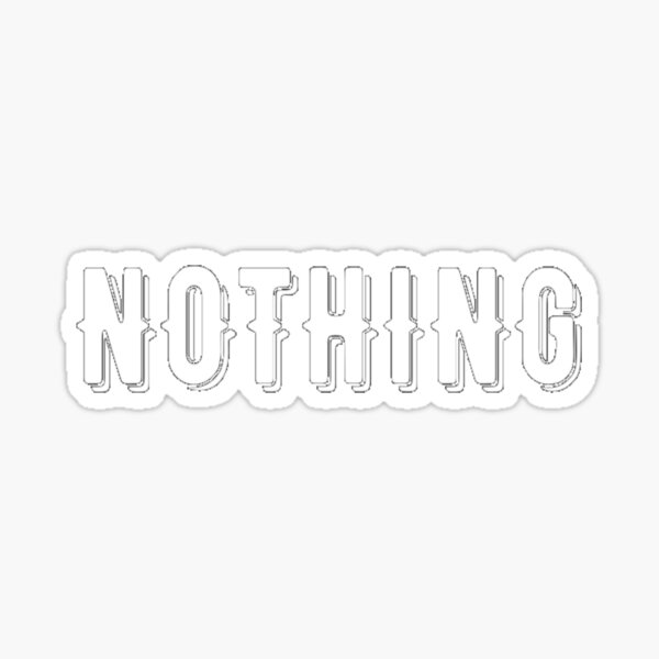 "Nothing Typed Funny Memes Man's Woman's T-Shirt" Sticker for Sale by ...