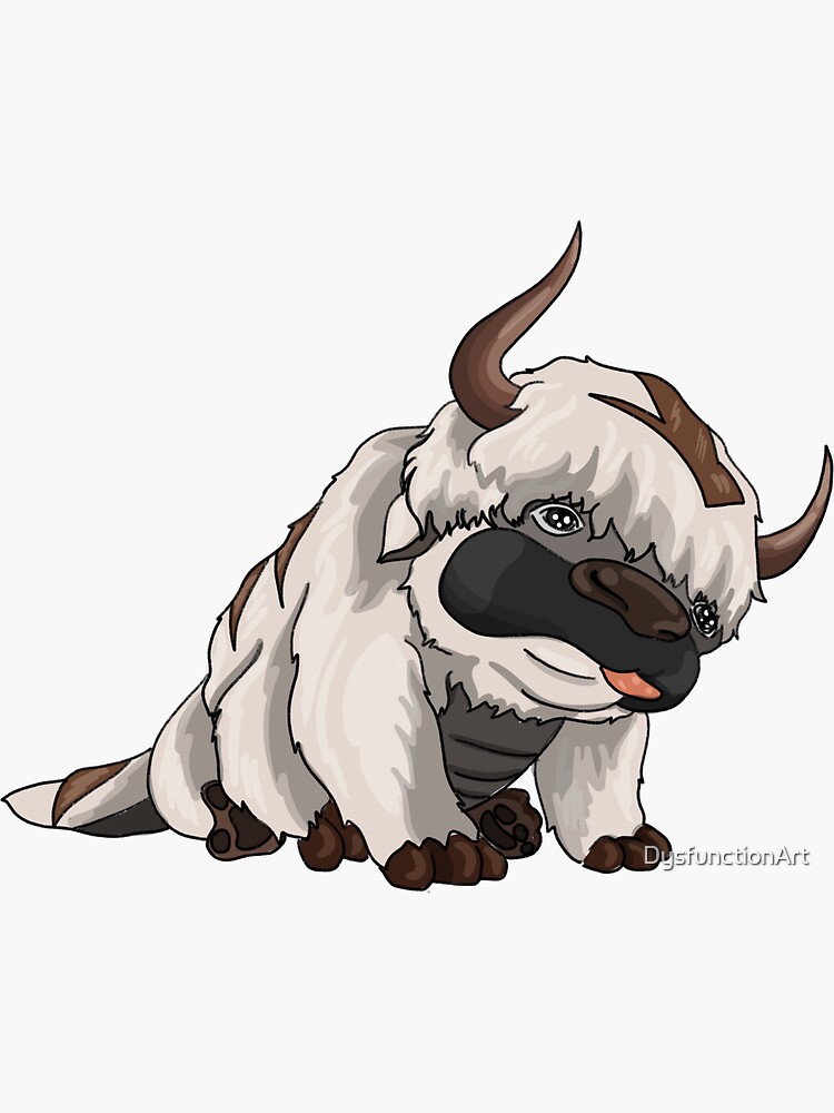 "Appa" Sticker for Sale by DysfunctionArt | Redbubble