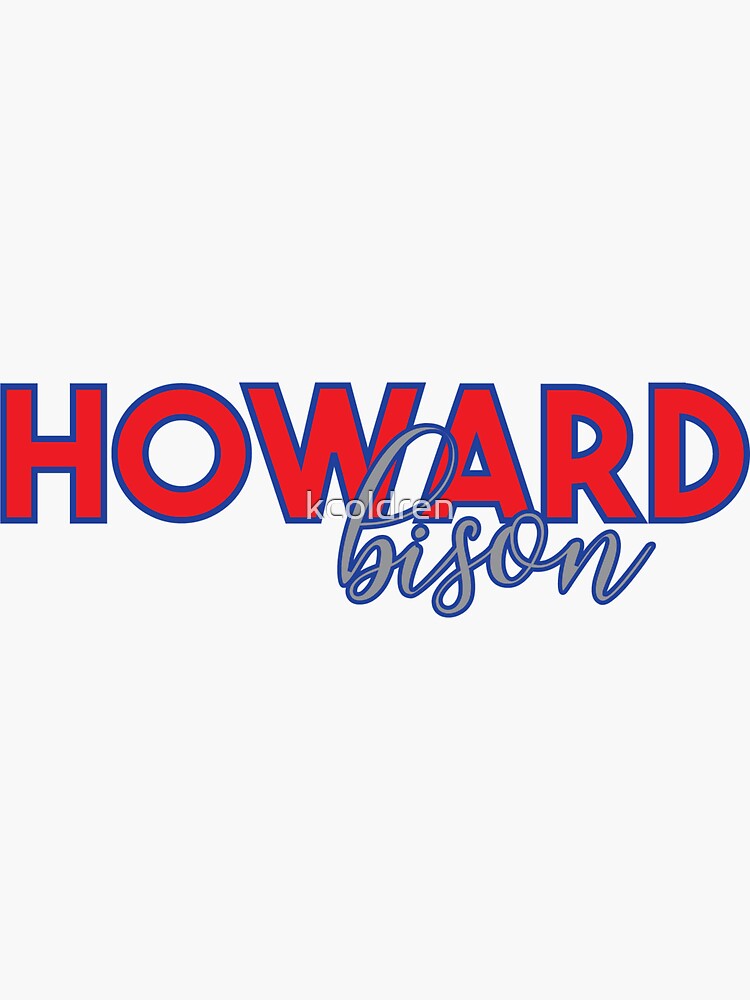 "go bison" Sticker by kcoldren | Redbubble