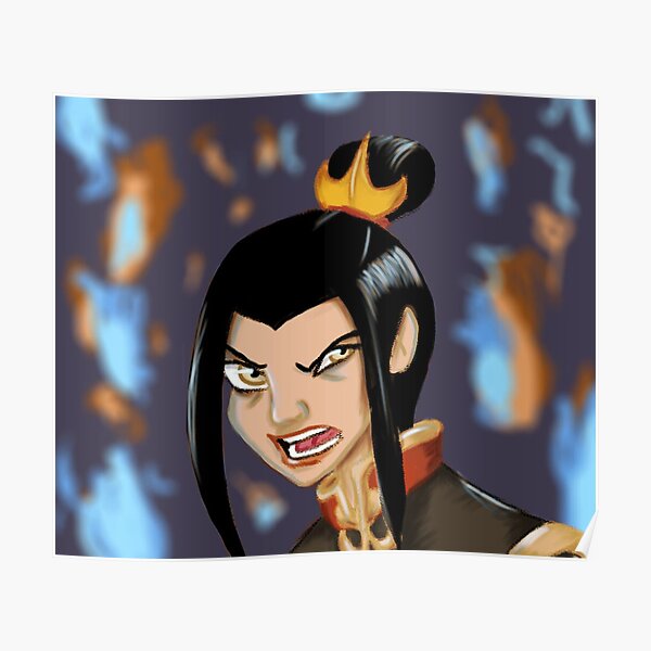 "Princess Azula" Poster for Sale by dumbnerd | Redbubble