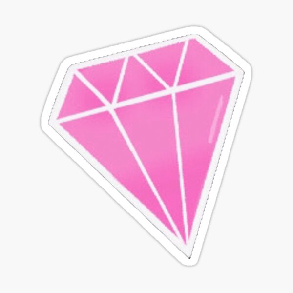 "Pink Diamond" Sticker for Sale by coleyp27 | Redbubble
