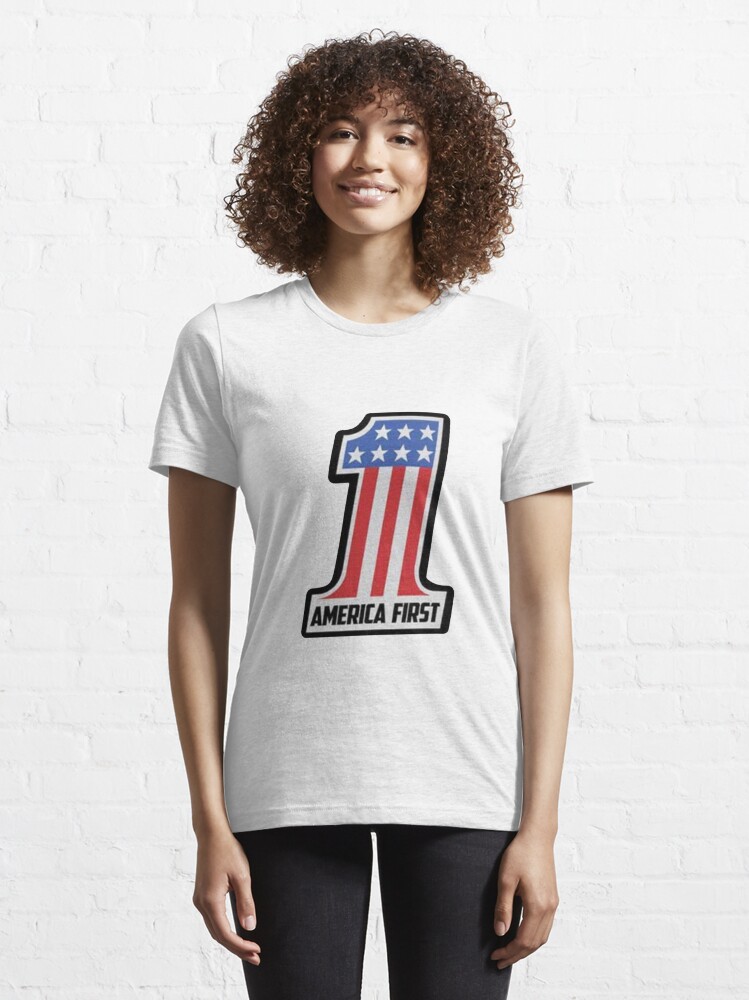 "america first " T-shirt for Sale by Samereisheh | Redbubble | america ...