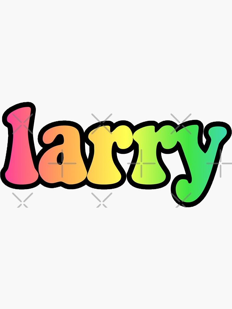 "one direction larry" Sticker by Caroline-Unger | Redbubble