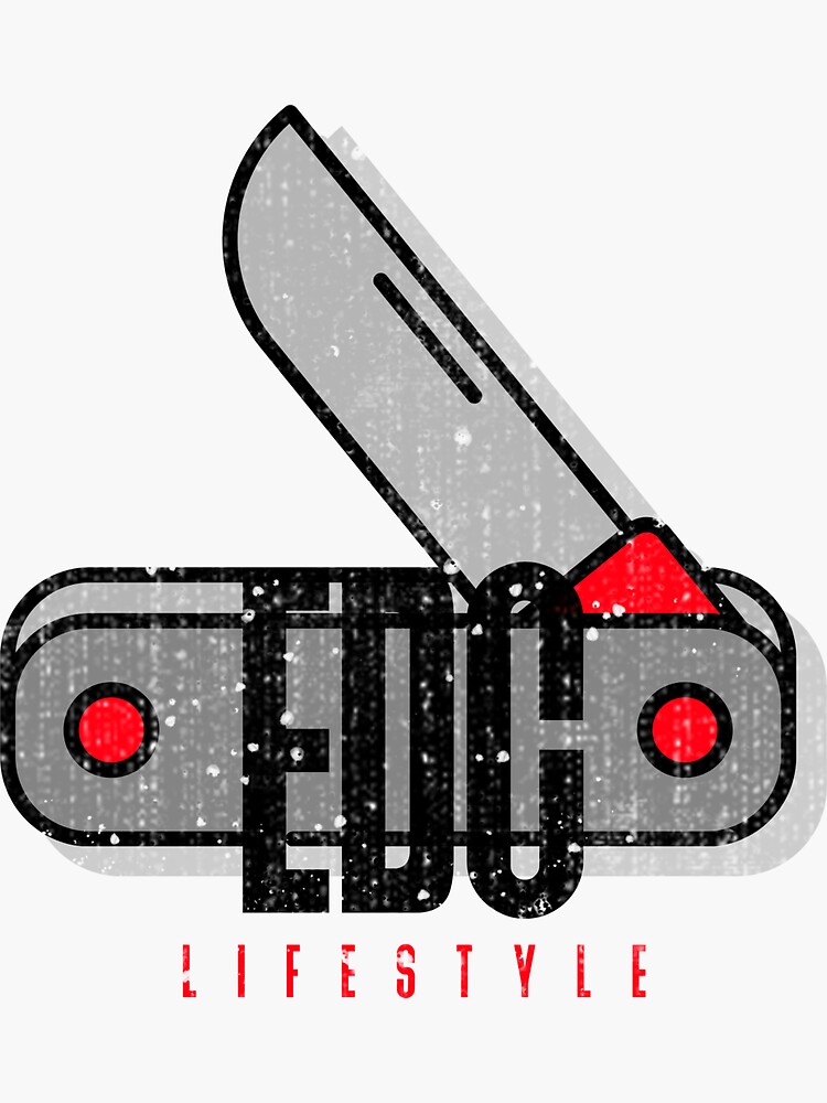 "EDC lifestyle " Sticker by EcoTs | Redbubble