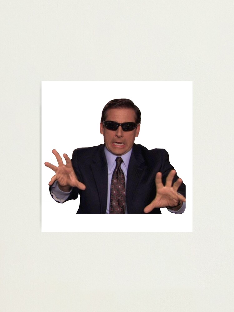 "Blind Guy Mcsqueezy - Michael Scott" Photographic Print for Sale by ...