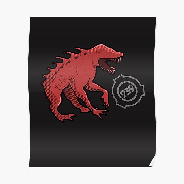 "SCP-939 SCP Foundation With Many Voices" Poster for Sale by ...