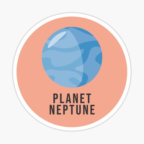"Space - Solar System Planets; Neptune" Sticker for Sale by neurosci ...