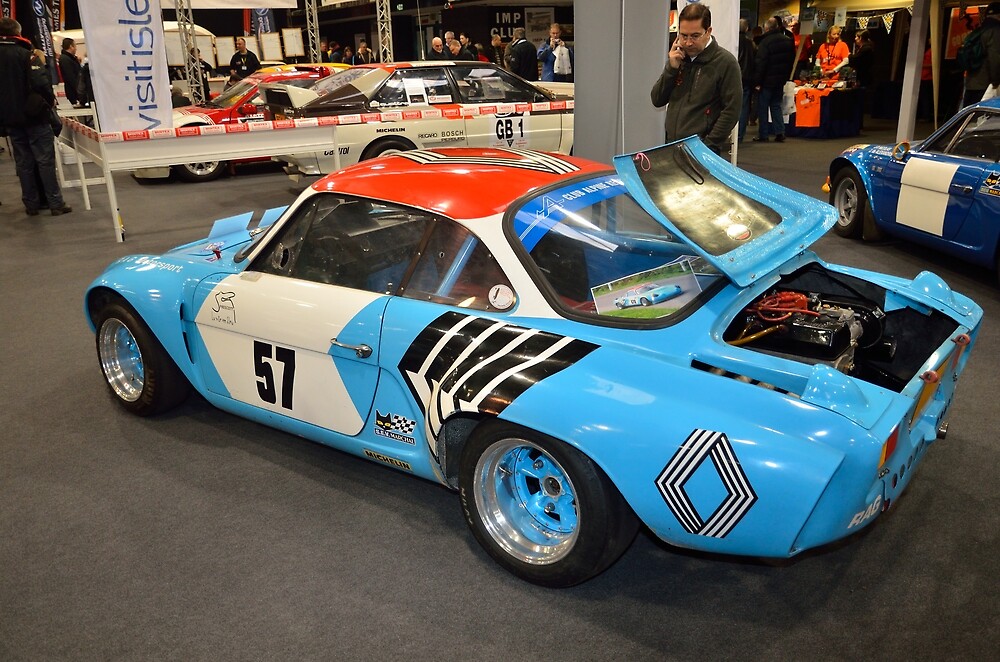 "Alpine A110 Group 4" by Willie Jackson | Redbubble