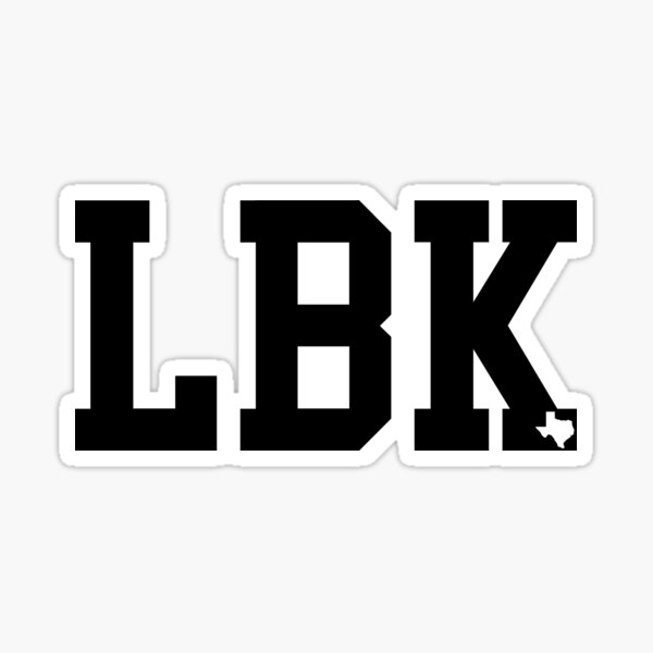 "LBK Classic" Sticker for Sale by GunsUpNation | Redbubble