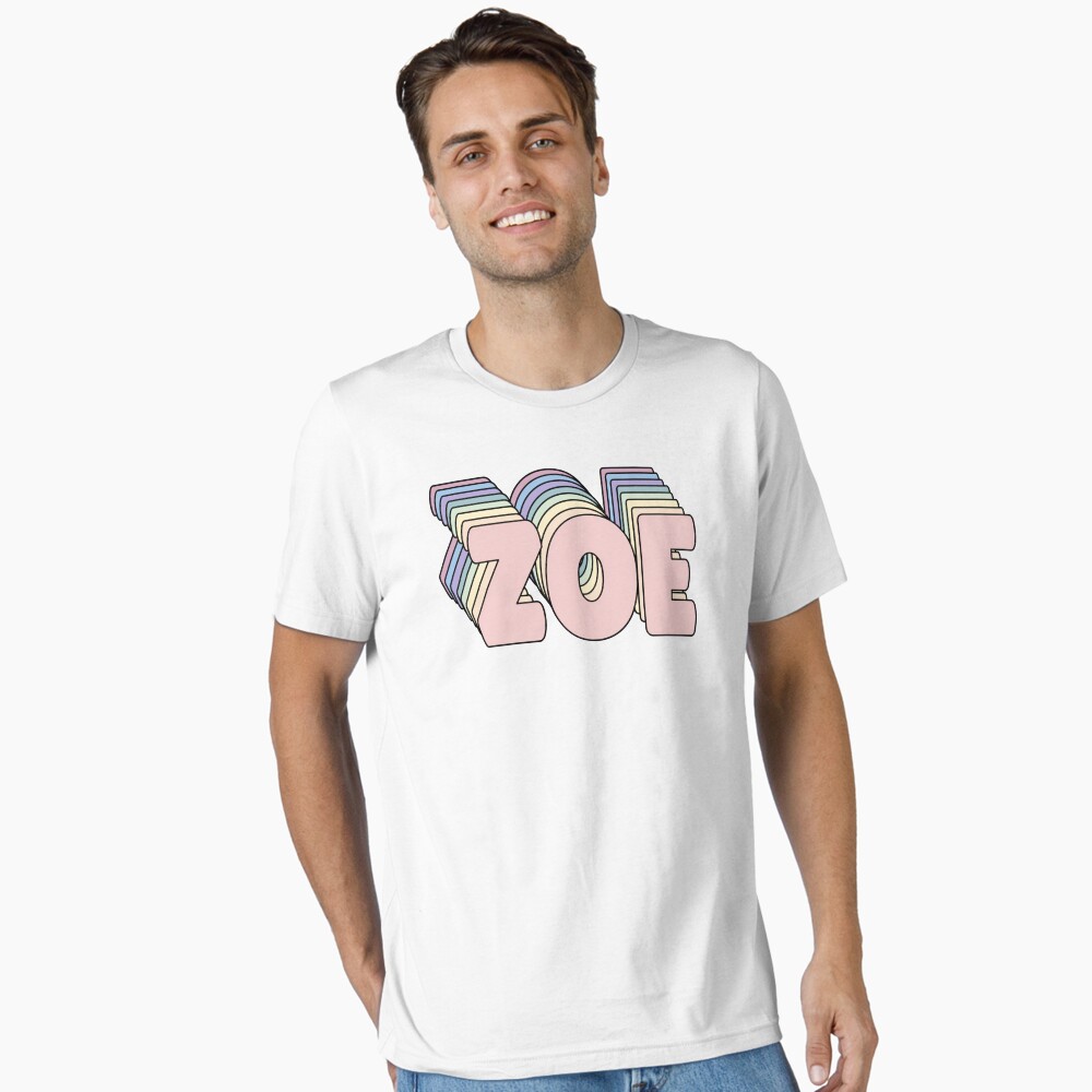 "Zoe Name " Sticker for Sale by ashleymanheim | Redbubble