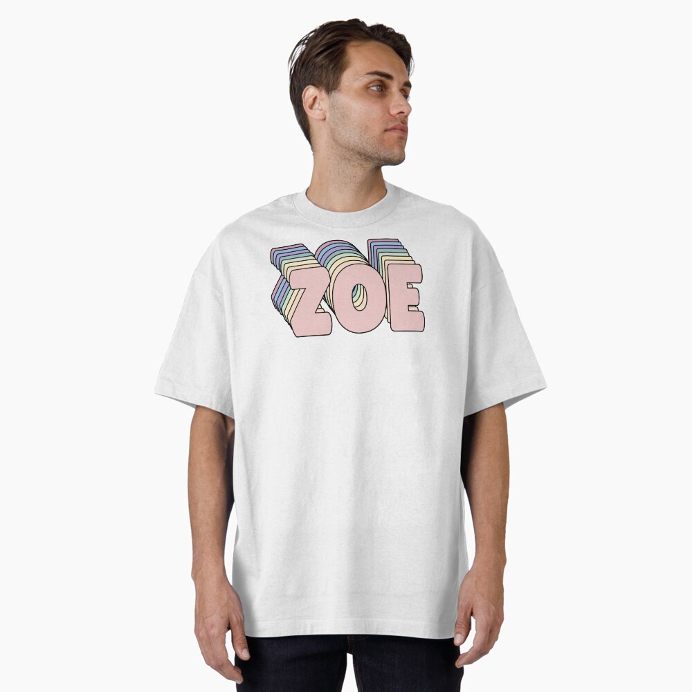 "Zoe Name " Sticker for Sale by ashleymanheim | Redbubble
