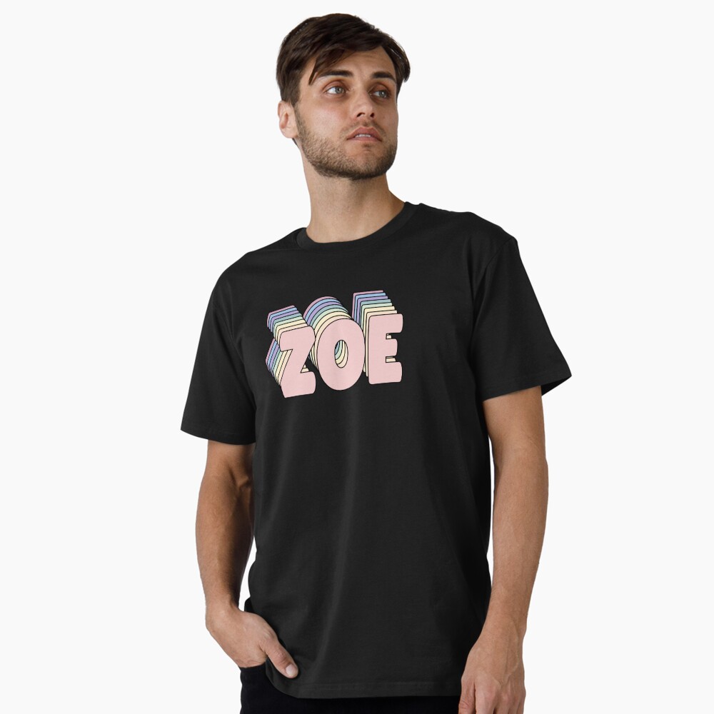 "Zoe Name " Sticker for Sale by ashleymanheim | Redbubble
