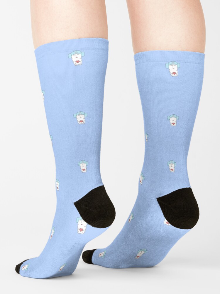 "ATEEZ Mingi Hehetmon" Socks by JessicaS24 | Redbubble