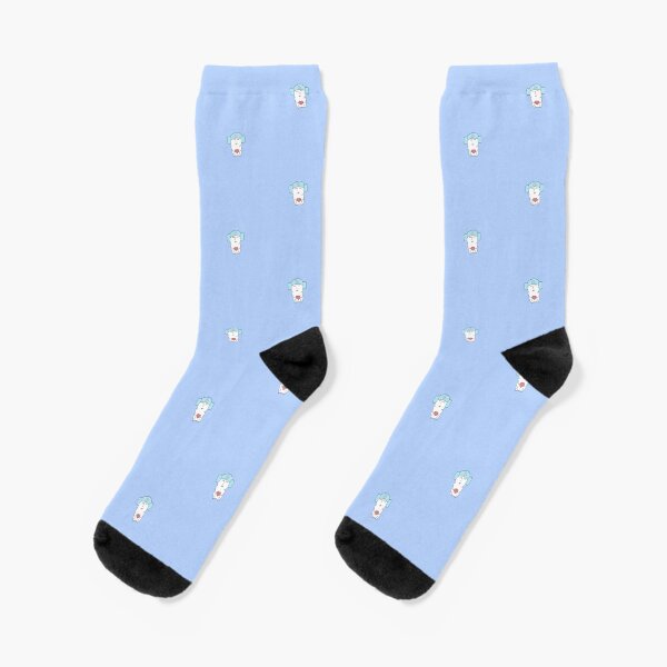 "ATEEZ Mingi Hehetmon" Socks by JessicaS24 | Redbubble