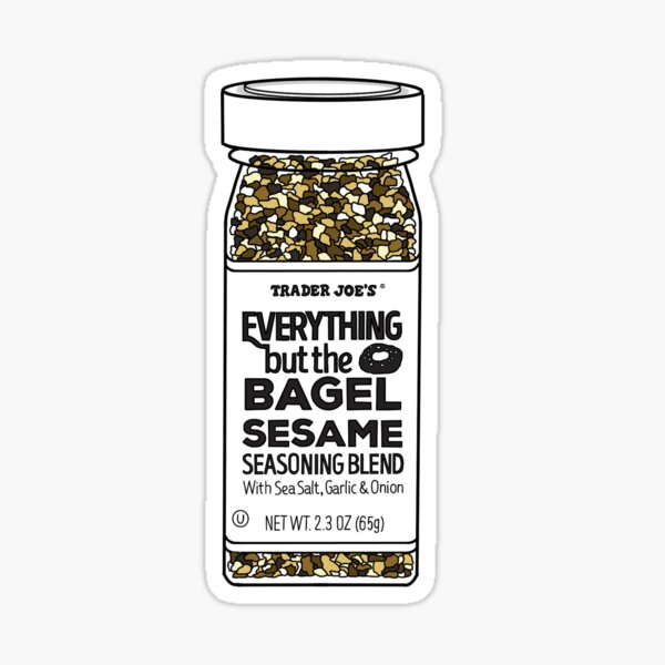 Everything Bagel Stickers | Redbubble