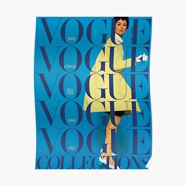 Vogue Posters | Redbubble