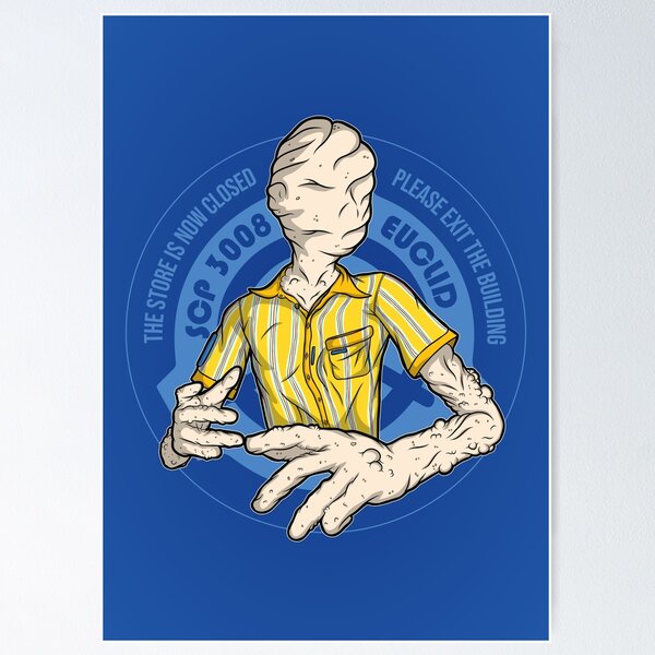 "SCP 3008-1 " Poster for Sale by brokengrin | Redbubble
