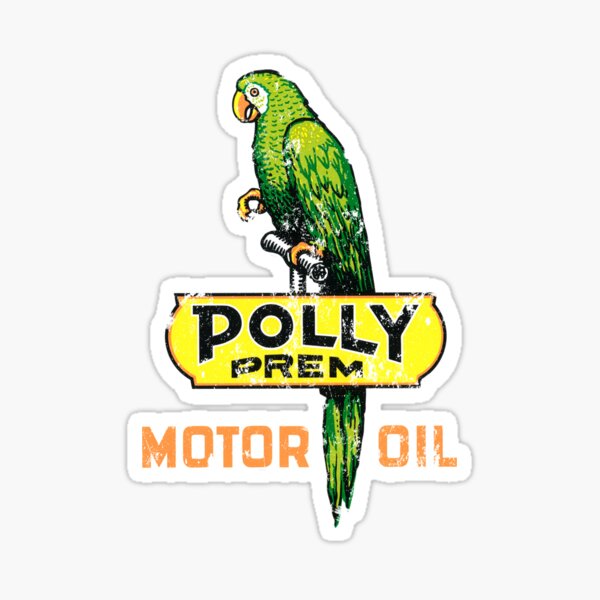 "Polly Gas" Sticker for Sale by Retrorockit | Redbubble