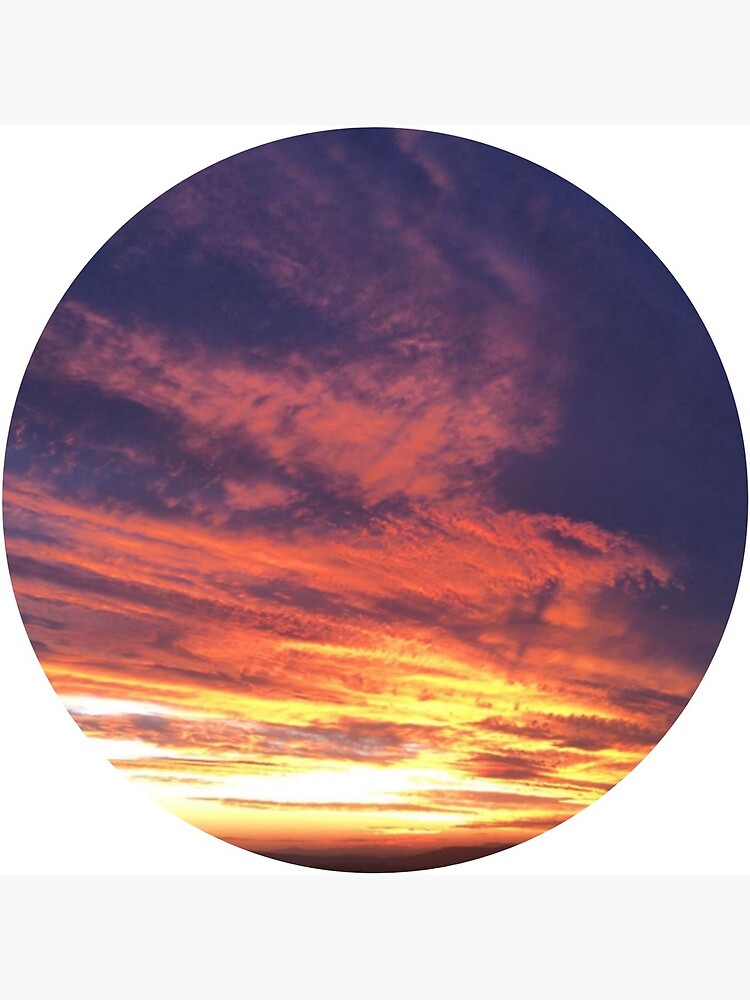 "Multi colored Sunset" Canvas Print for Sale by DesignsbyForget | Redbubble