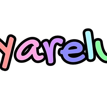 Pegatina for Sale con la obra «¡Diseño (personalizado) de Yarely!» de ...