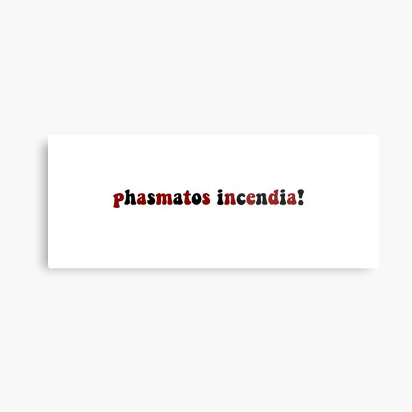 "phasmatos incendia tvd" Metal Print for Sale by kellyegan | Redbubble