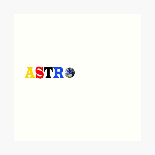"Astro Astroworld logo" Art Print by Netso | Redbubble