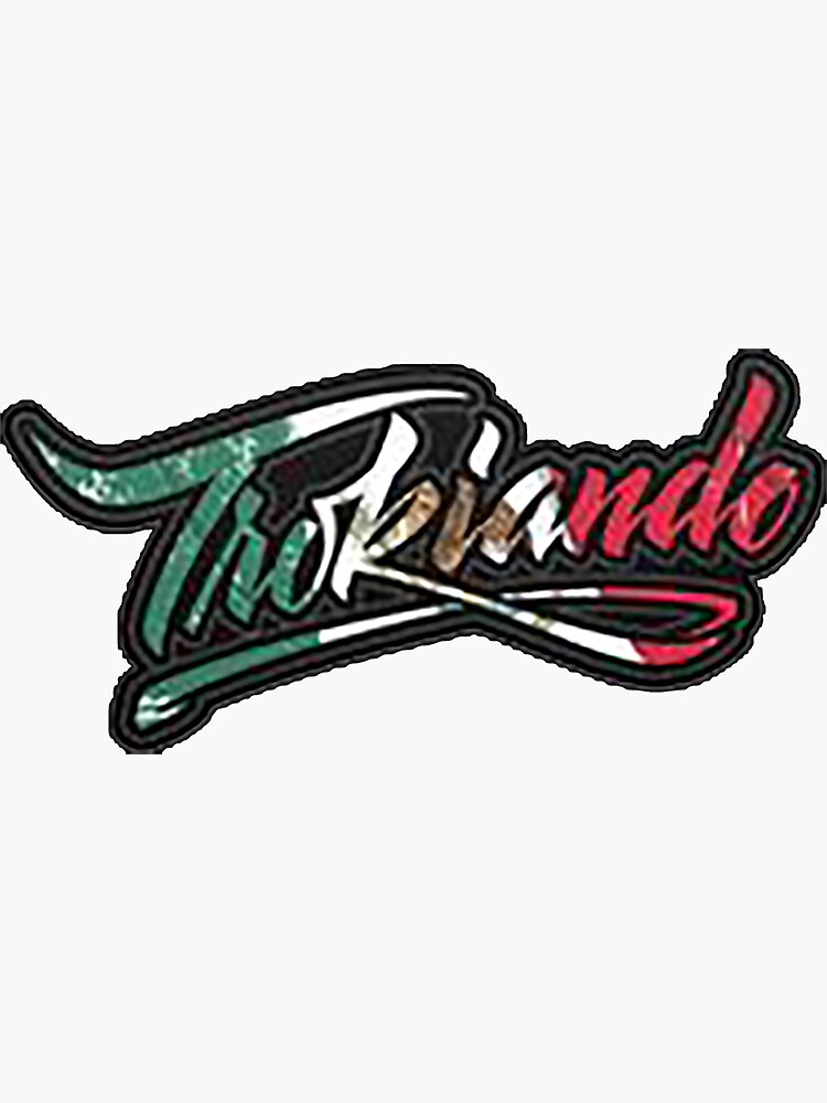 "Trokiando Mexican Logo" Sticker for Sale by Teesigned | Redbubble