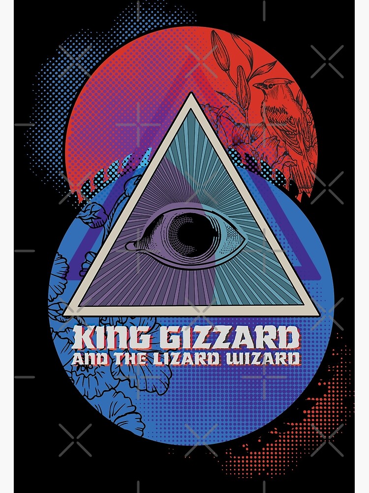 "King Gizzard & the Lizard Wizard" Poster for Sale by grandmarock ...