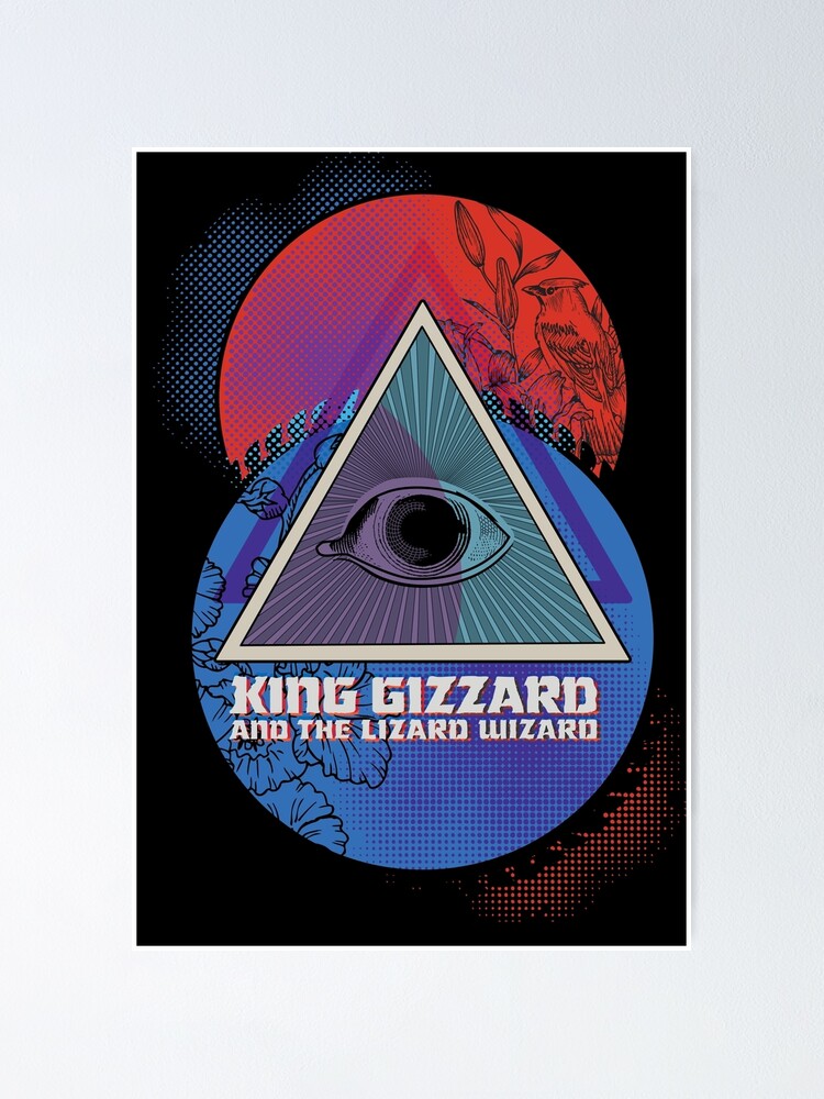 "King Gizzard & the Lizard Wizard" Poster for Sale by grandmarock ...