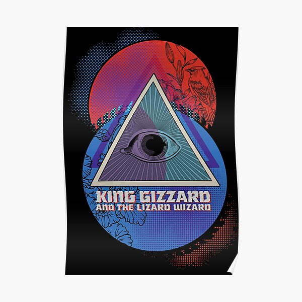 "King Gizzard & the Lizard Wizard" Poster for Sale by grandmarock ...