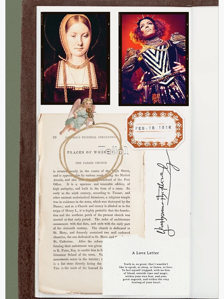 "Catherine of Aragon's Journal" Framed Art Print for Sale by Tello1 ...