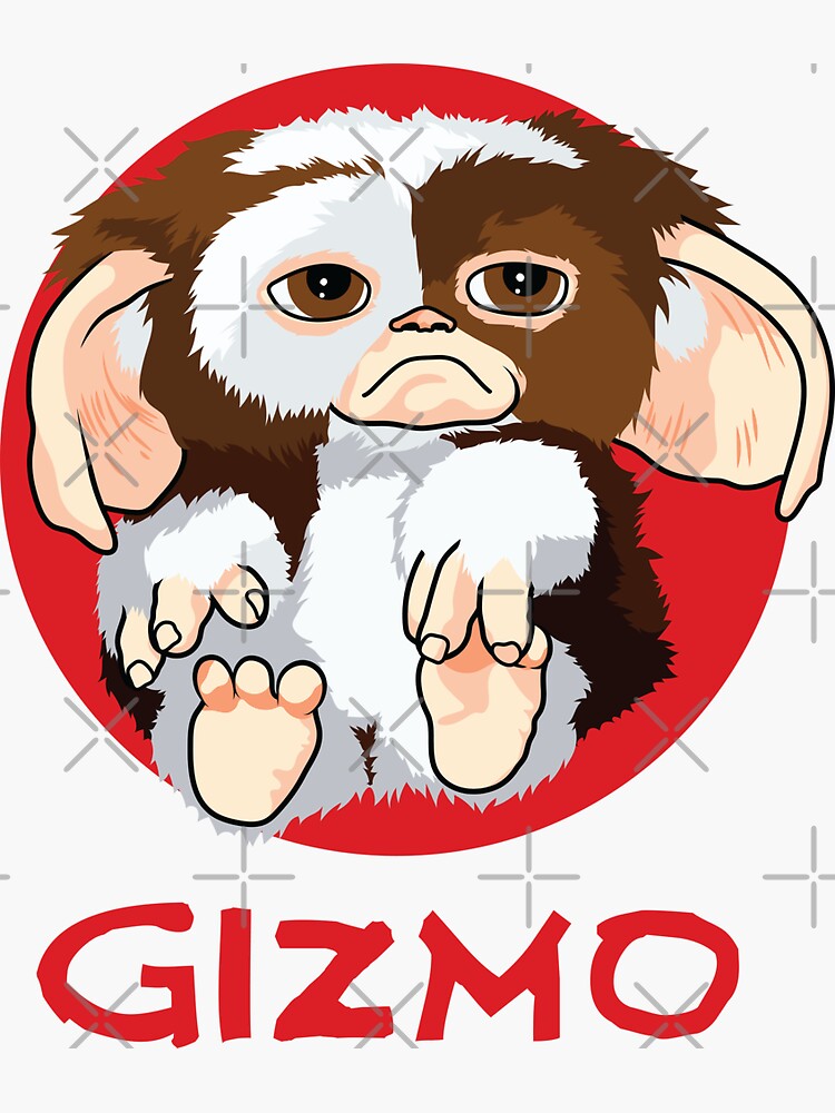 "Gizmo" Sticker for Sale by LegendOfVictor | Redbubble