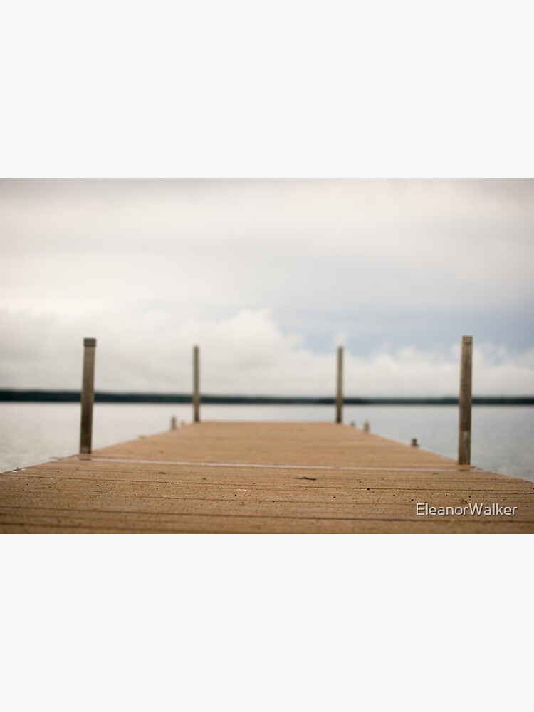 "Sandy Lake Dock" Poster by EleanorWalker | Redbubble