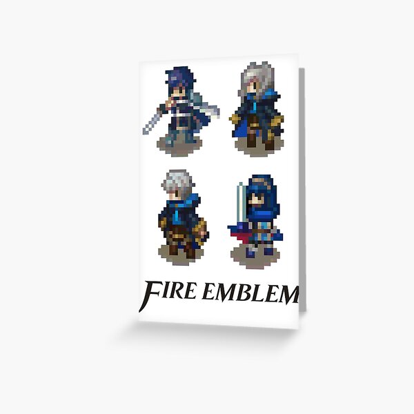 "Fire Emblem Awakening Sprites" Greeting Card by Leetchip | Redbubble