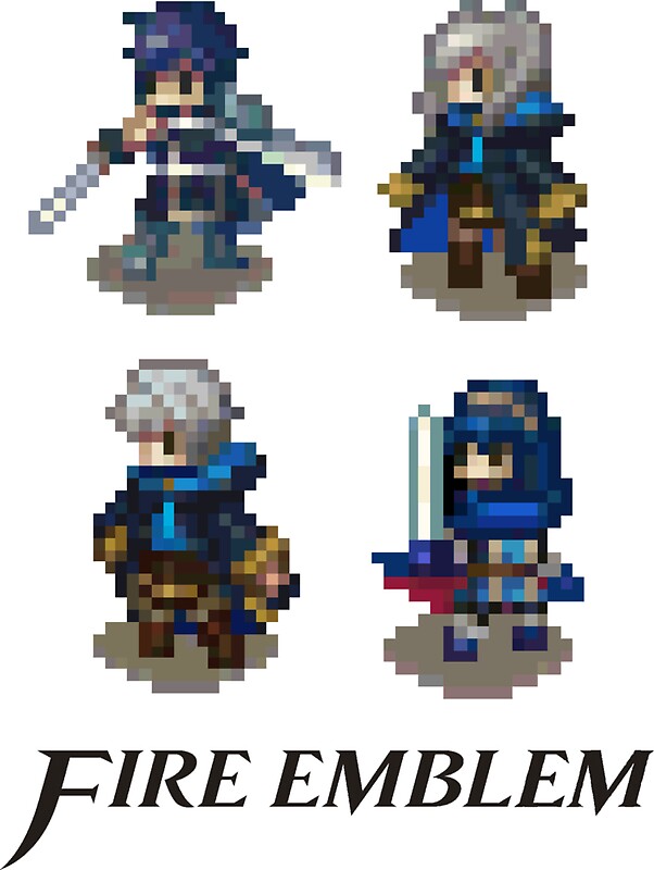 "Fire Emblem Awakening Sprites" Stickers by Leetchip | Redbubble