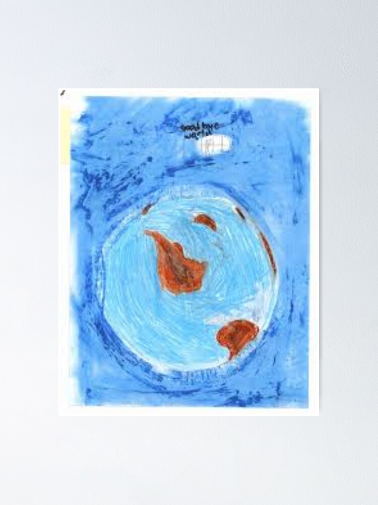 "earth drowing color" Poster by wail9dz | Redbubble