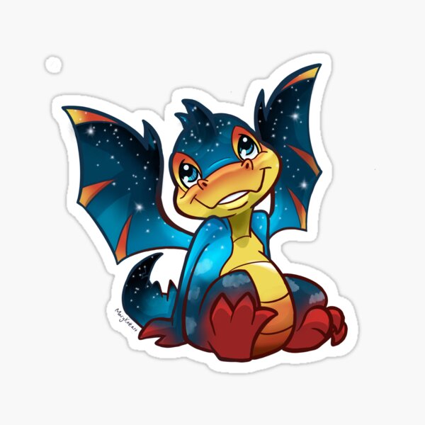 "Neopets - Eventide Scorchio" Sticker for Sale by MaryKatt | Redbubble