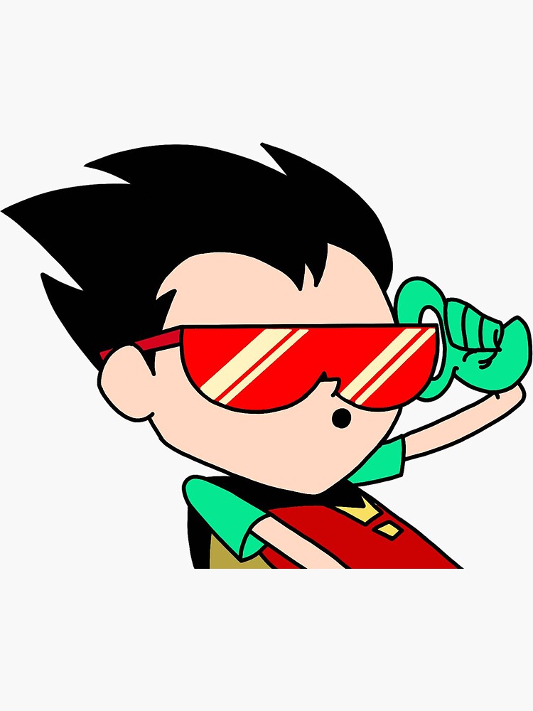 "Cool Robin" Sticker for Sale by uncool-cat | Redbubble