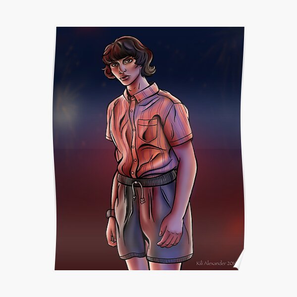 "Mike Wheeler from Season 3 of Stranger Things" Poster for Sale by ...