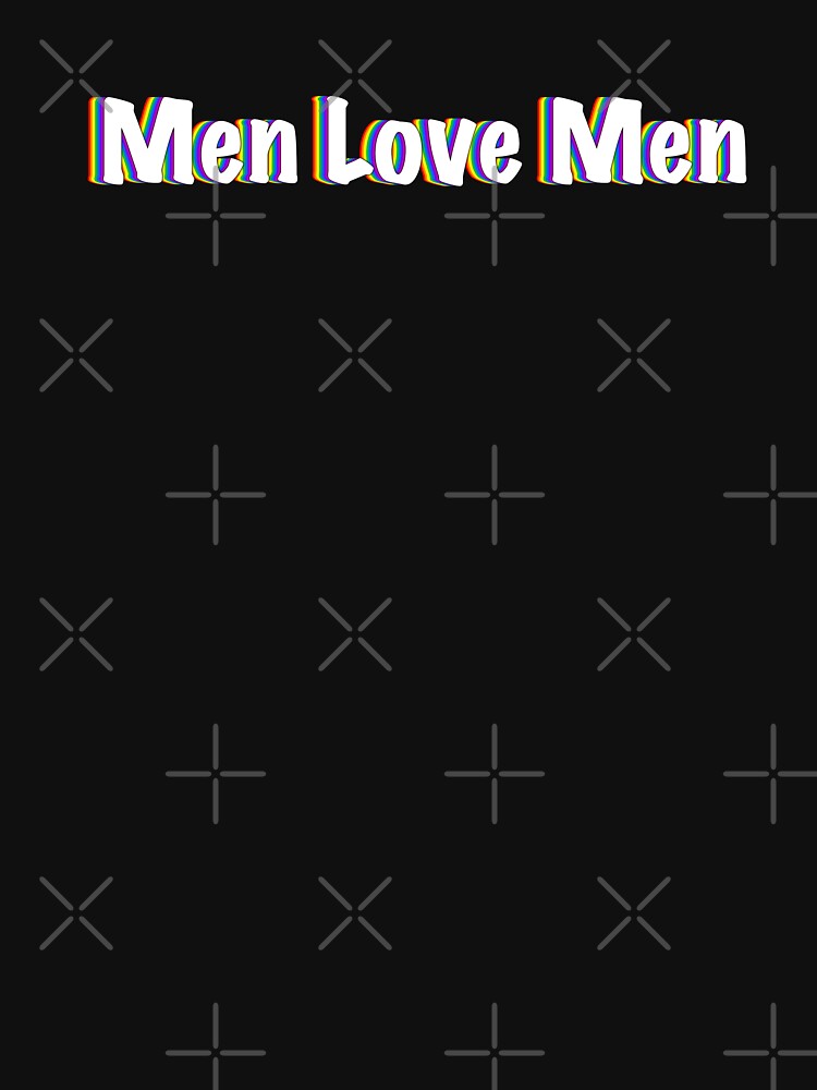 "Men Love Men: Pride Sticker" Lightweight Hoodie for Sale by ...