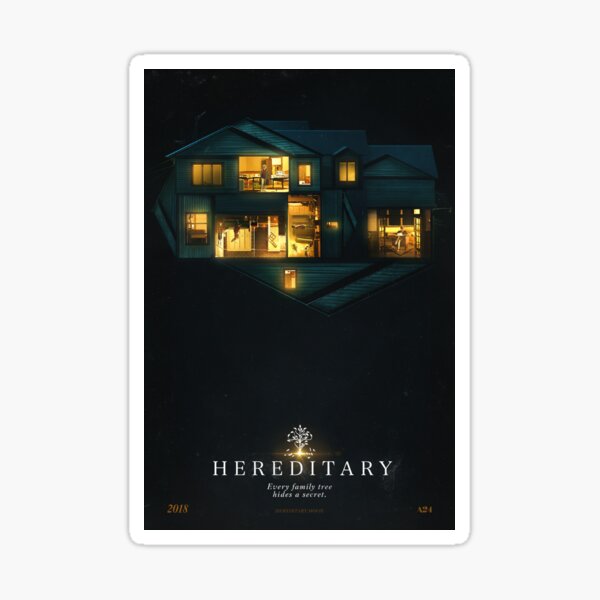 "Hereditary" Sticker for Sale by seymadag | Redbubble