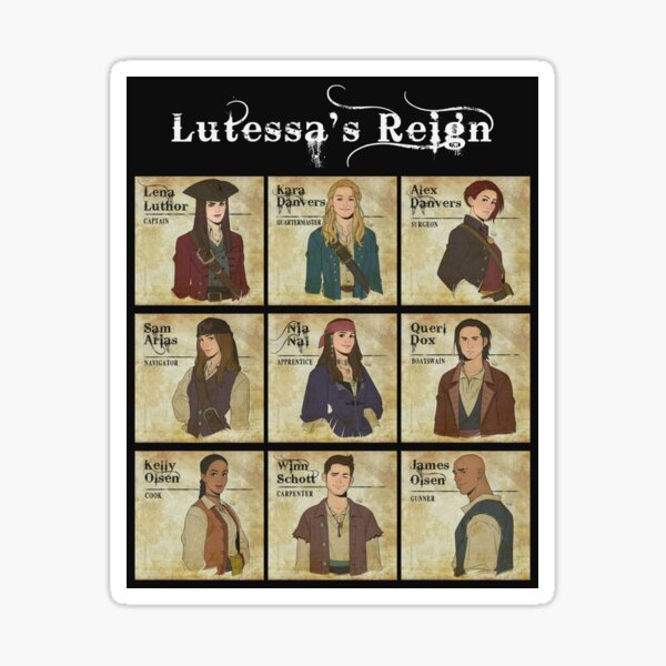 "Lutessa's Reign" Sticker for Sale by RafiDeSousa | Redbubble