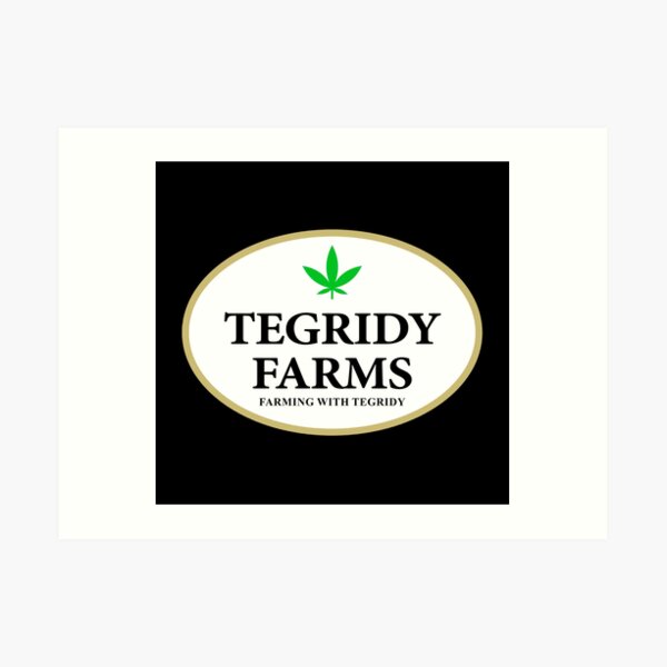 Tegridy Farms Wall Art | Redbubble
