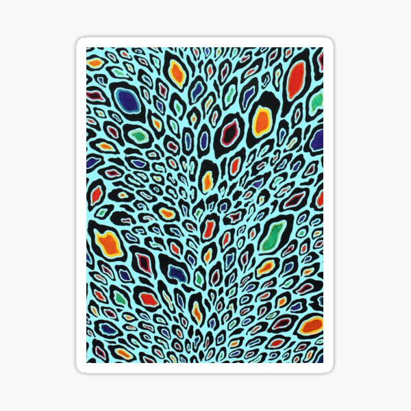 "Fency fabric pattern and arts" Sticker for Sale by Khanchoice | Redbubble