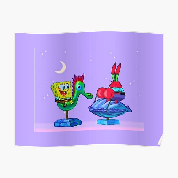 "Are You Feeling It Now Mr Krabs" Poster by rach6319 | Redbubble