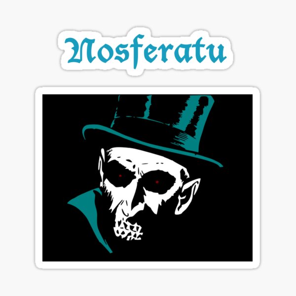 "Nosferatu The Undead" Sticker by BramNamzug | Redbubble