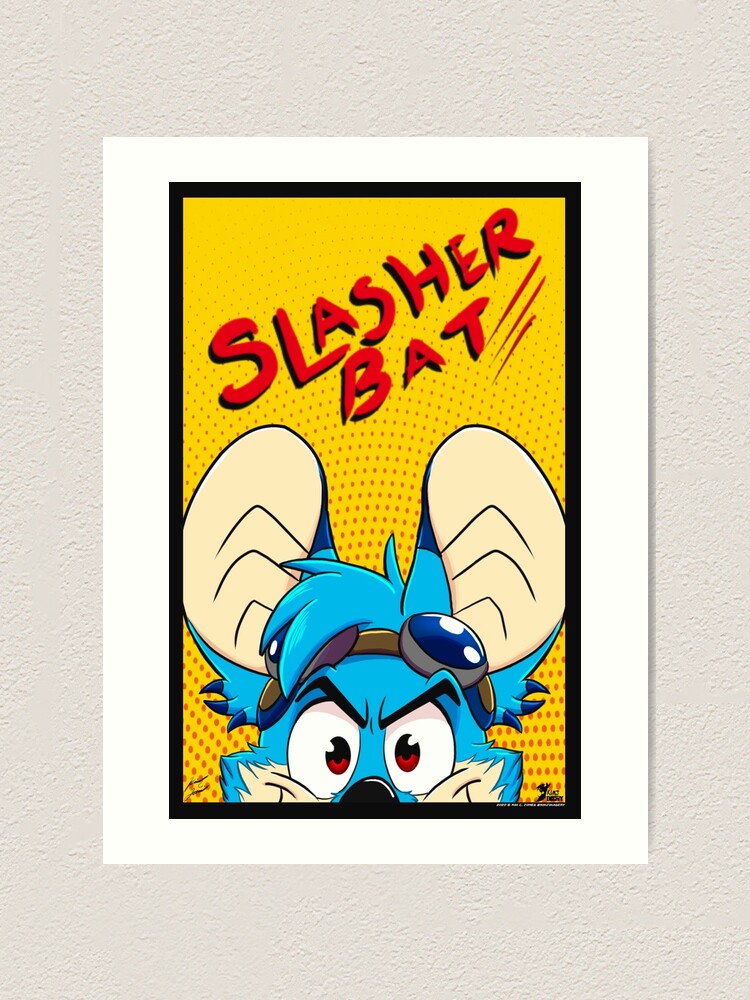 "Slasher Bat face close up" Art Print for Sale by KimJImagery | Redbubble