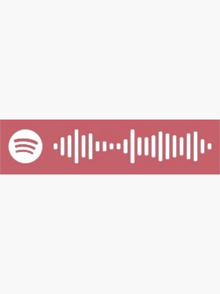 "Grouplove's Tongue Tied Spotify Code" Sticker by WarmFrequency | Redbubble