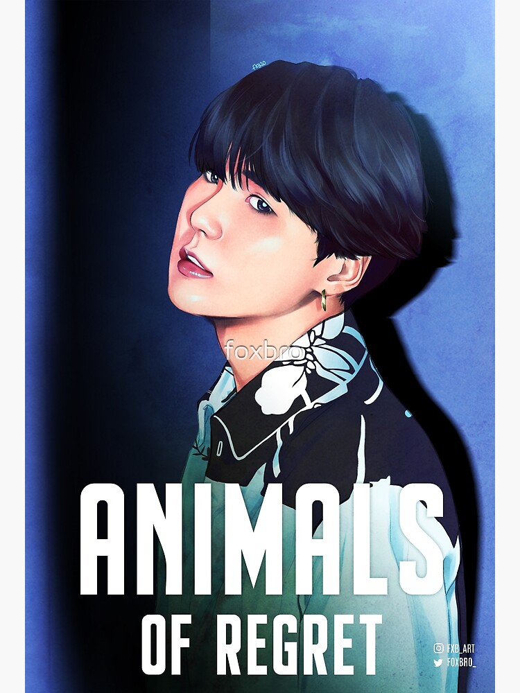 "Animals of Regret" Poster by foxbro | Redbubble