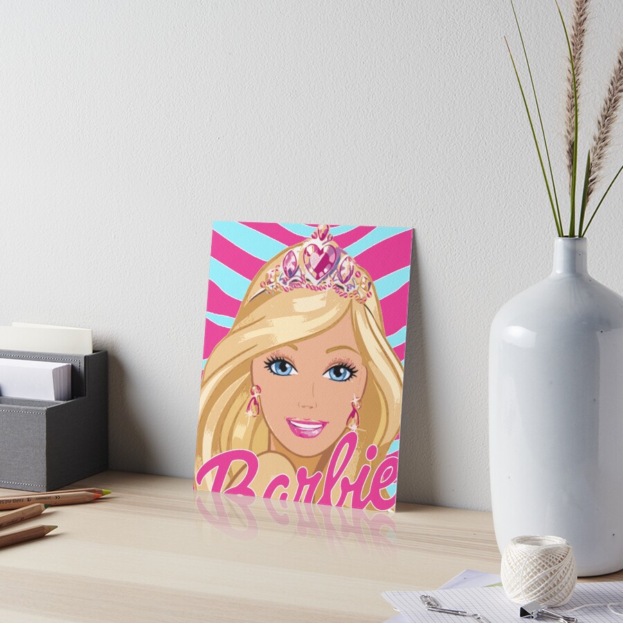 "Barbie Zebra Style." Art Board Print for Sale by GAIA-LV | Redbubble